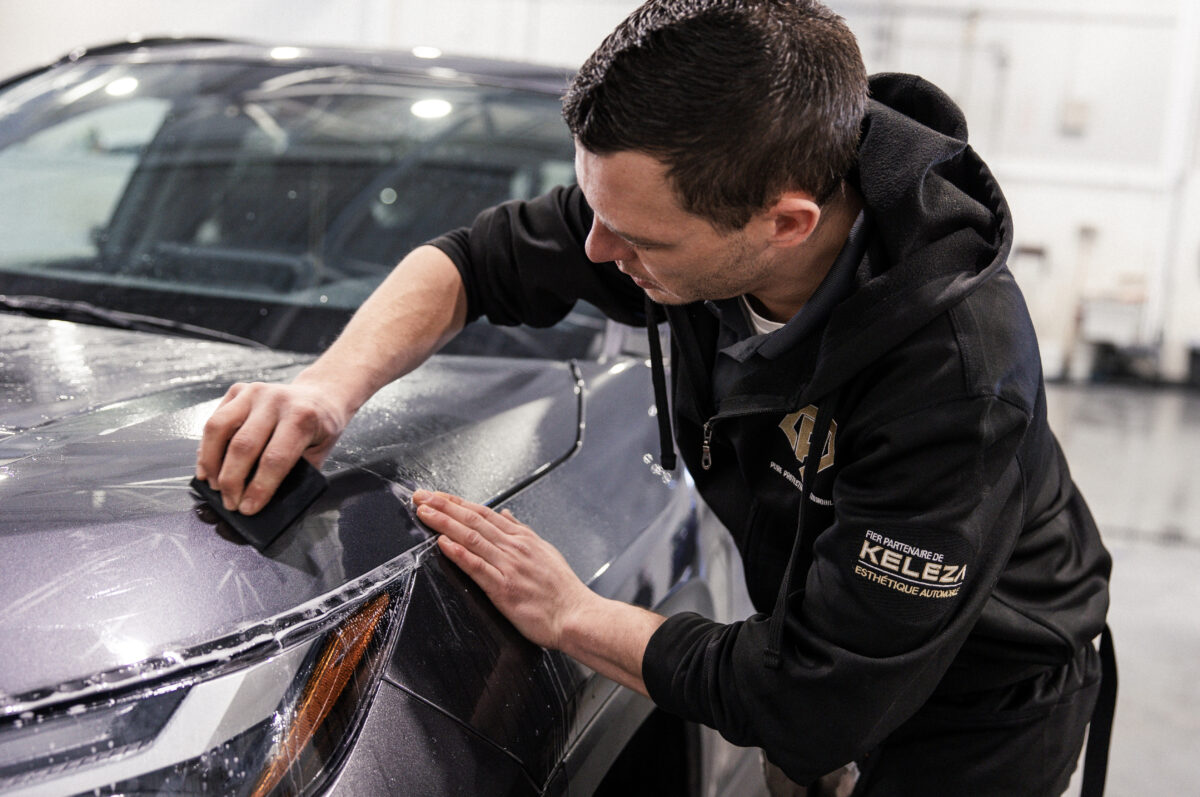 Pellicule de protection pour voiture